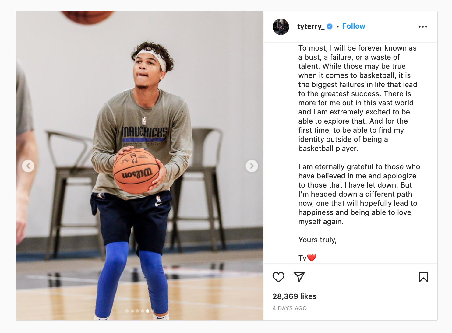 Tyrell Terry Prioritizes Mental Health Over NBA Career - CASSY